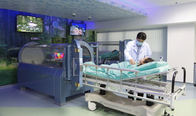 เปิดศูนย์ออกซิเจนบำบัด HBO2 เพื่อผู้ป่วยเบาหวานแผลติดเชื้อ