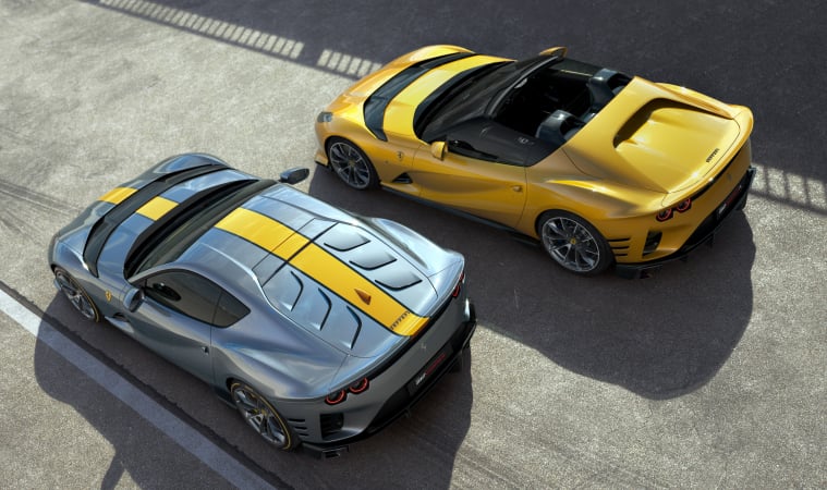 สองนิยามแห่งจิตวิญญาณจากสนามแข่งของเฟอร์รารี่ 812 COMPETIZIONE และ 812 ...